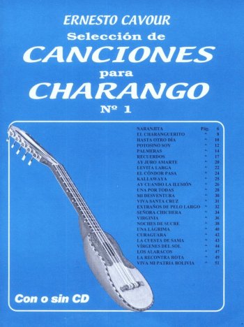 Método para aprender 29 canciones en Charango - Ernesto Cavour
