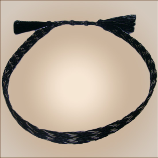 Banda de Crin de Caballo - Bicolor 2 (Delgada)